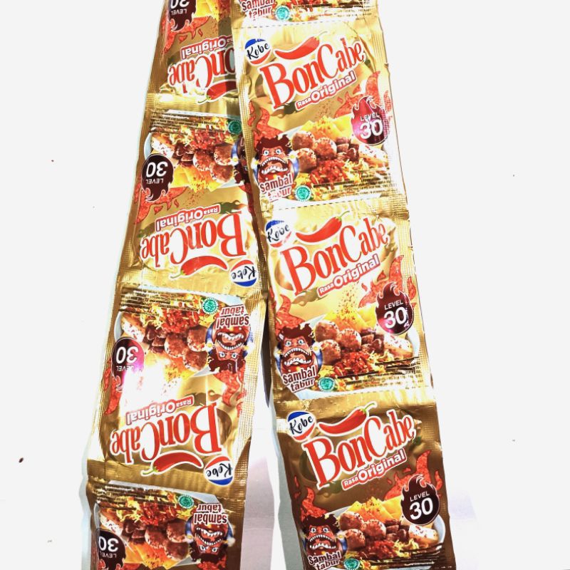 Jual BONCABE Bubuk Level 15 30 50 Per Renceng Isi 12pcs | Shopee Indonesia