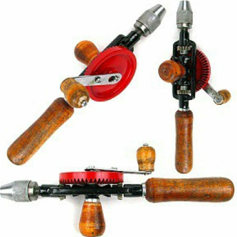 Jual MESIN BOR MANUAL TANGAN HAND DRILL 1/4 3/8 STC | Shopee Indonesia