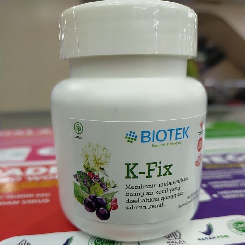 Jual Biotek Farmasi K Fix Isi 30 Shopee Indonesia