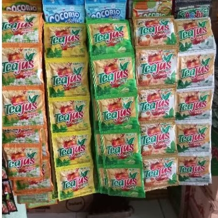 Jual Tea Jus All Varian Rasa 1 Renceng Isi 10 Sachet @ 7g | Shopee ...