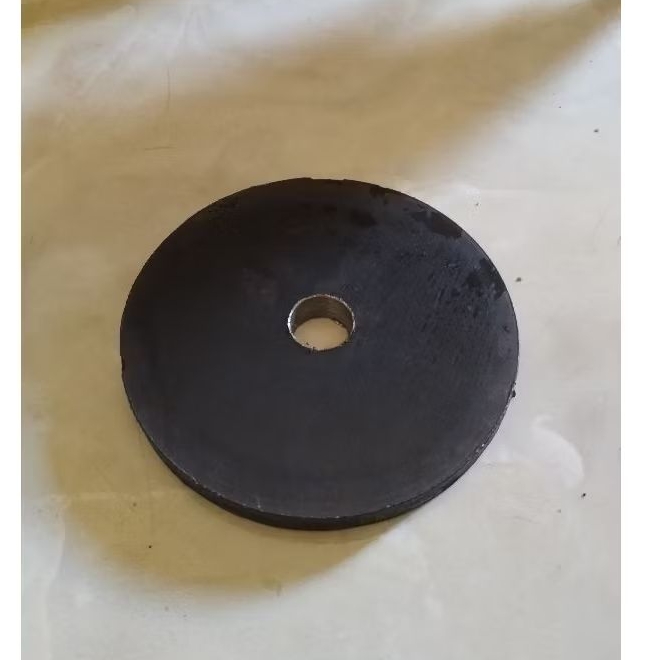 Jual Plat Besi Bulat tebal 10mm Diameter 100mm x Lobang 20mm . 1pcs ...