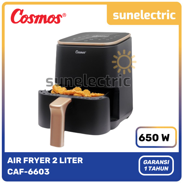 Jual Cosmos Digital Air Fryer CAF-6603 2 Liter Low Watt 650 Watt / Air ...