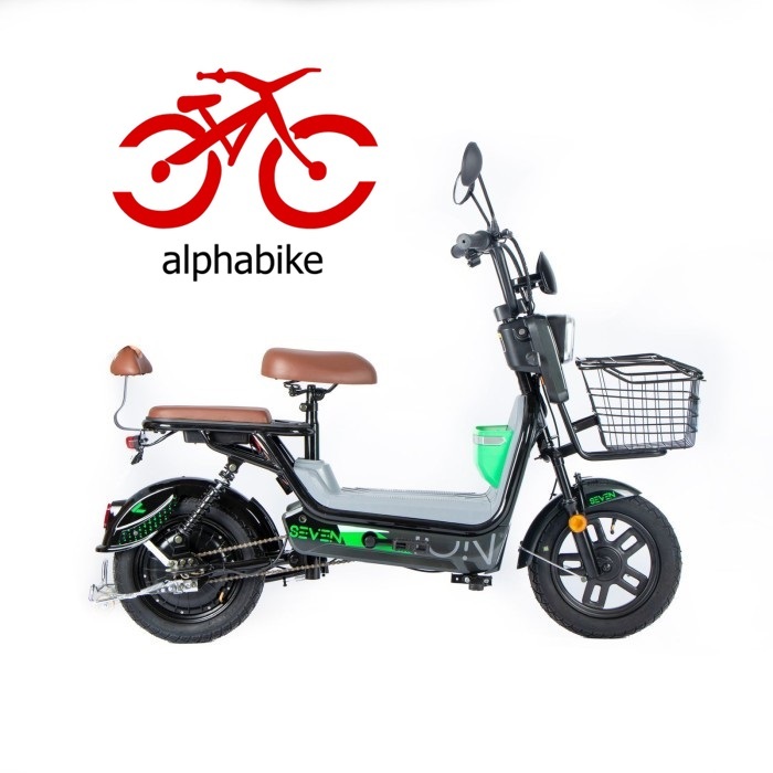 Jual SEPEDA LISTRIK ION SEVEN E-BIKE EBIKE | Shopee Indonesia