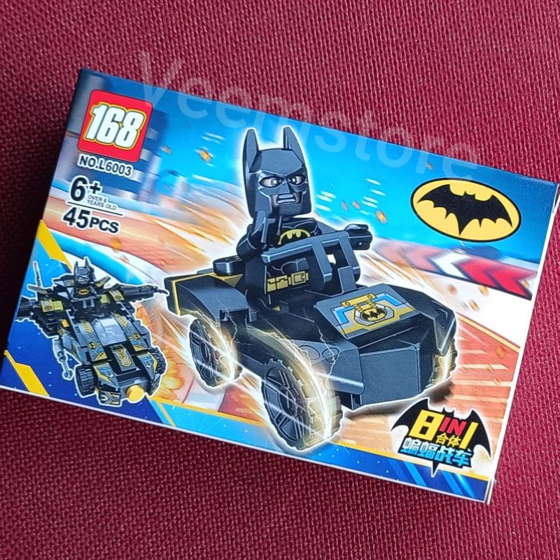 Jual Brick Block Puzzle Batman Vehicle 45pcs [L6003-8] | Shopee Indonesia