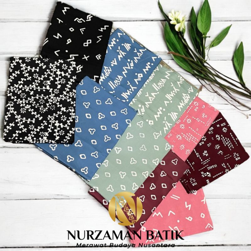 Jual Kain Batik Cap Garutan Motif Aesthetic - Nurzaman Batik ...