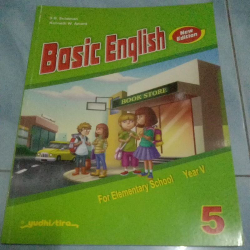 Jual BUKU BASIC ENGLISH FOR ELEMENTARY SCHOOL YEAR V | Shopee Indonesia