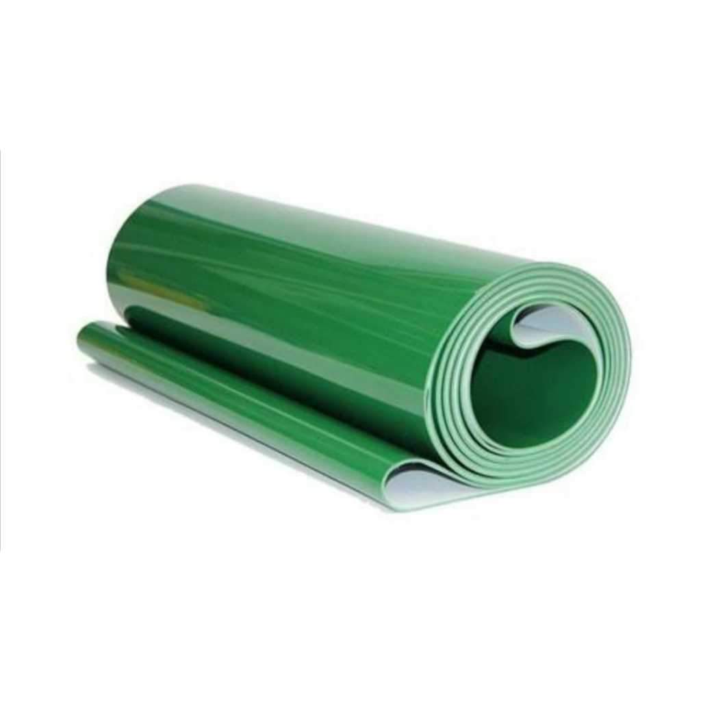 Jual Conveyor Belt PVC Warna Hijau Fabric Tebal 4 mm (Endless) | Shopee ...