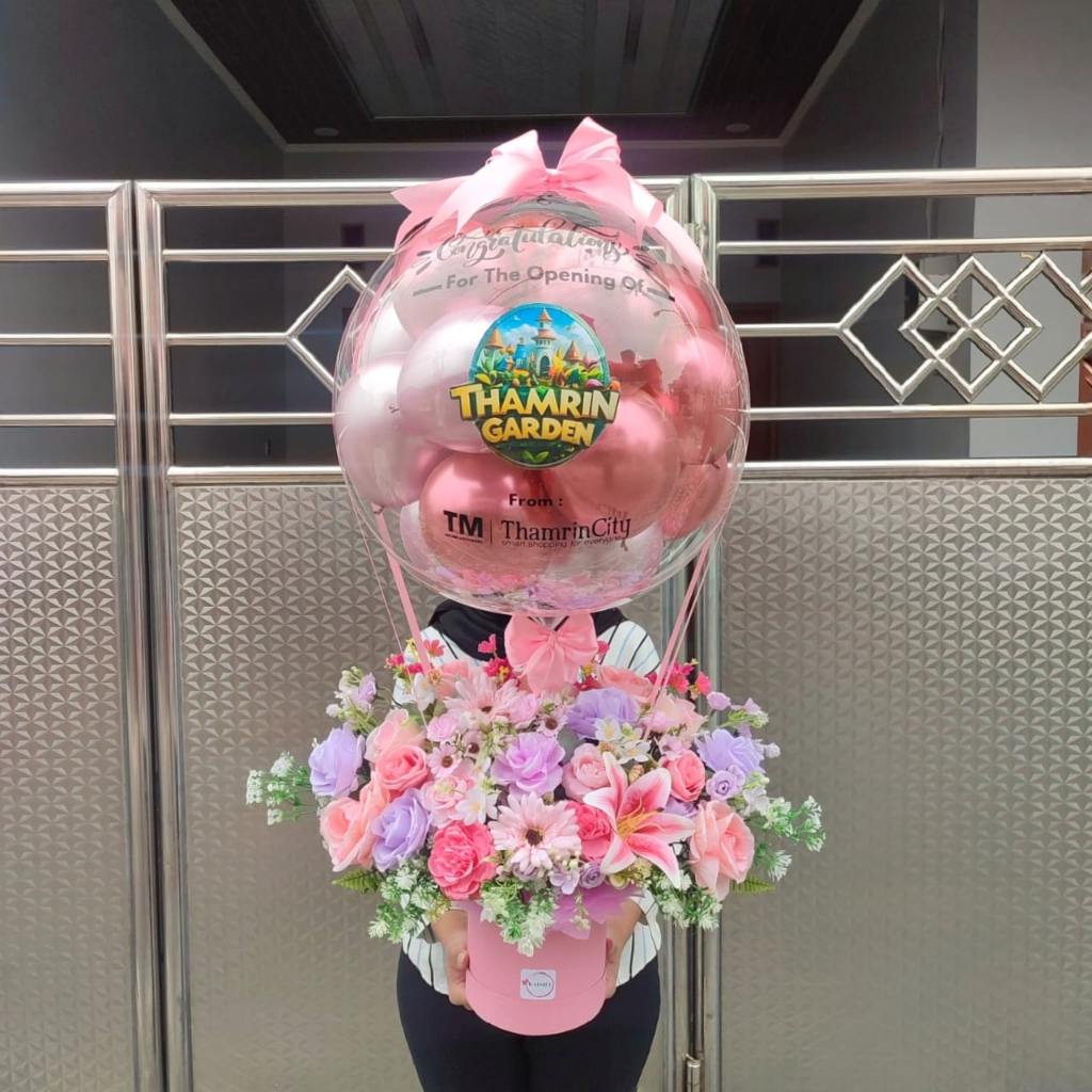 Jual ( BISA DI KIRIM HARI INI ) Buket Balon Bunga Full EXTRA LARGE ...