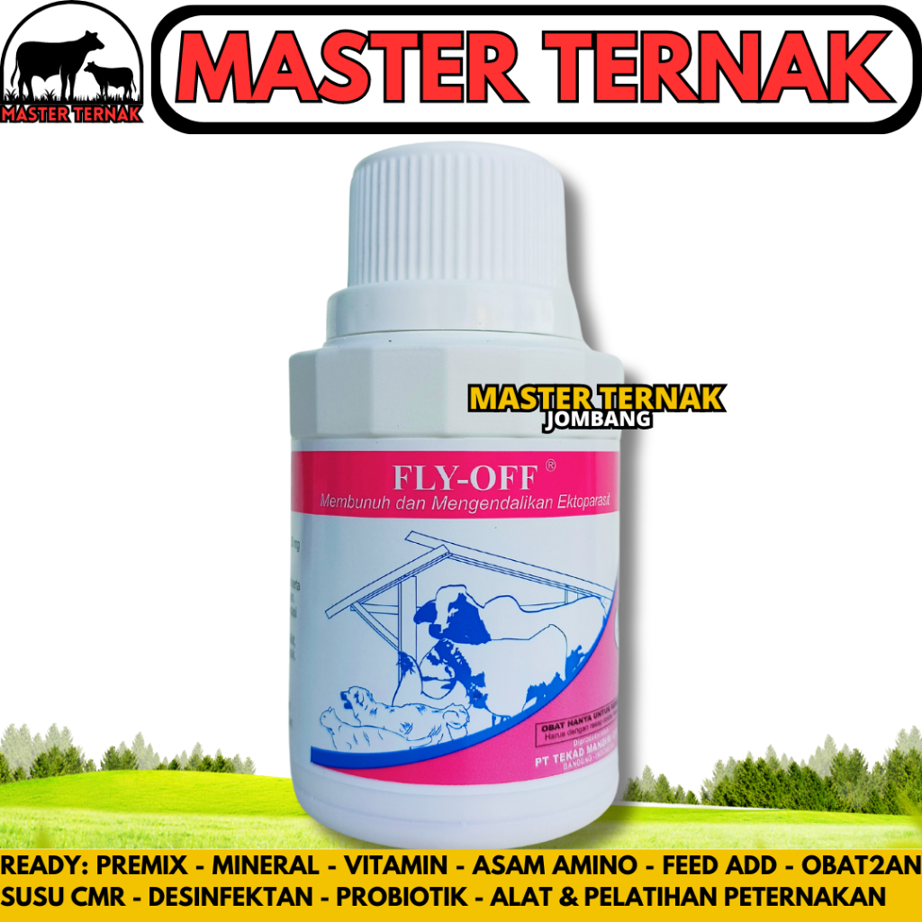 Jual FLY OFF 100ML - Obat Anti Lalat Kutu Nyamuk Pinjal Tungau Caplak ...