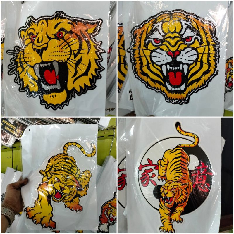 Jual Stiker, macan, ukuran jumbo stiker motor matick buat di dashbor ... Jual Stiker, macan, ukuran jumbo stiker motor matick buat di dashbor ...