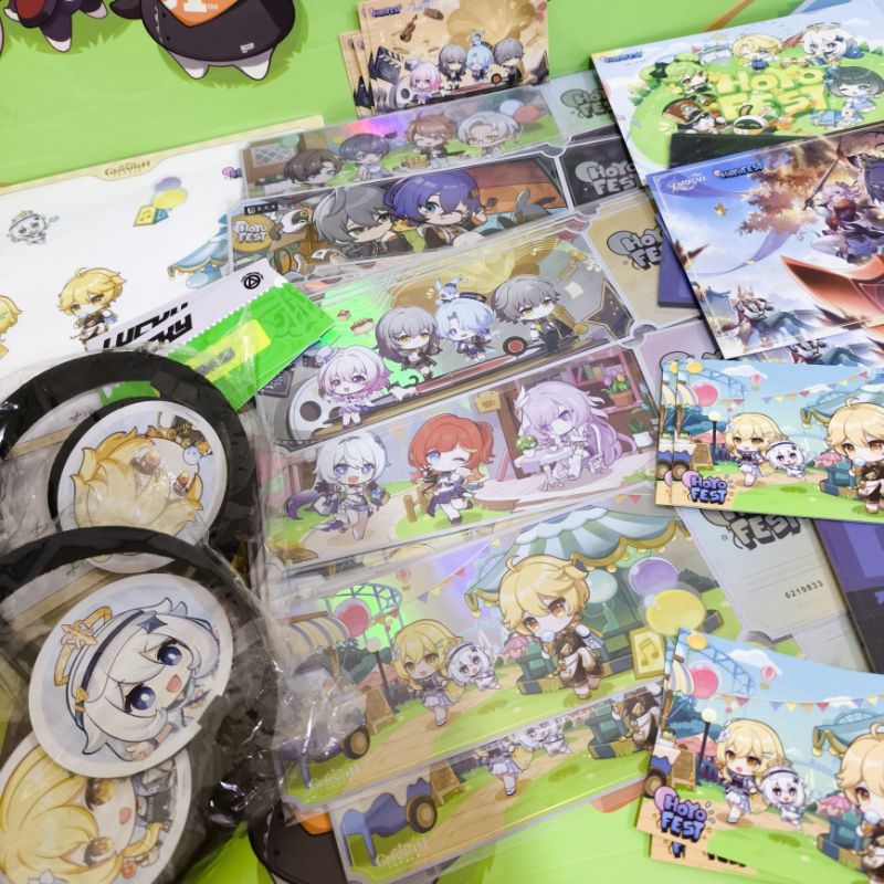 Jual Merchandise Hoyofest 2024 Genshin Impact (GI), Honkai Star Rail ...