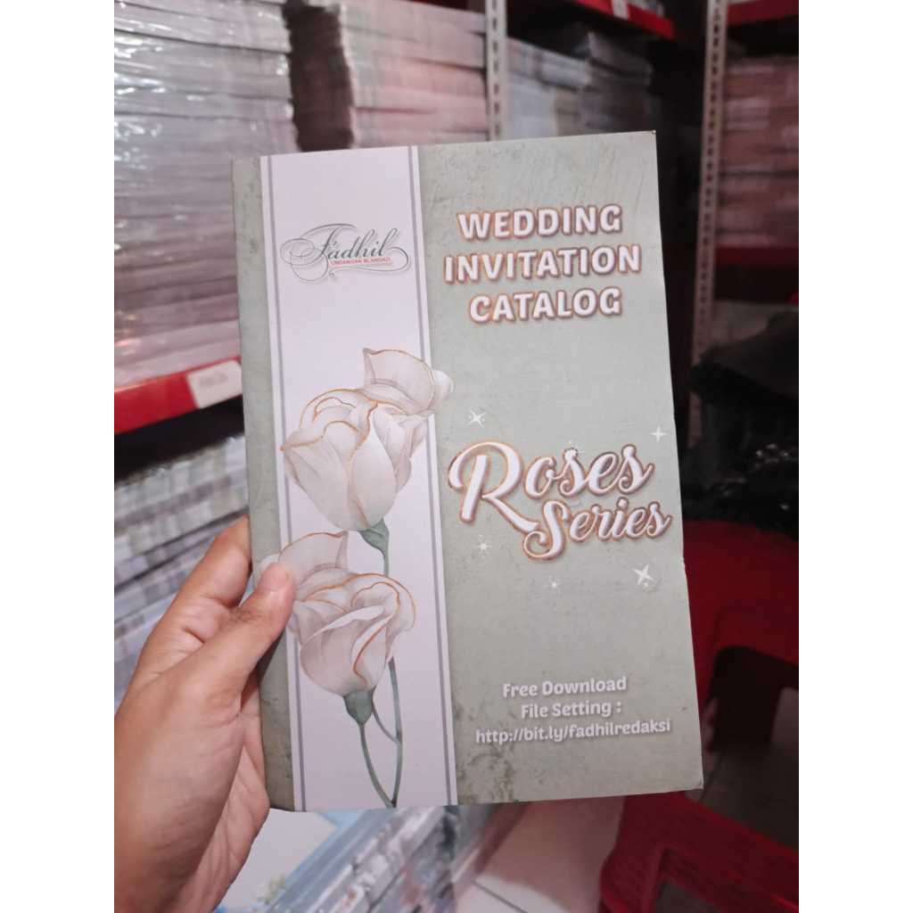 Jual Katalog Blangko Undangan Fadhil Roses | Katalog Blangko Undangan ...