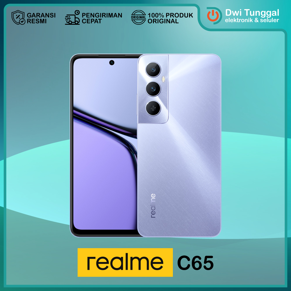Jual REALME C65 8/128 || 8/256 (45W Fast Charge | 5000mAh Massive ...