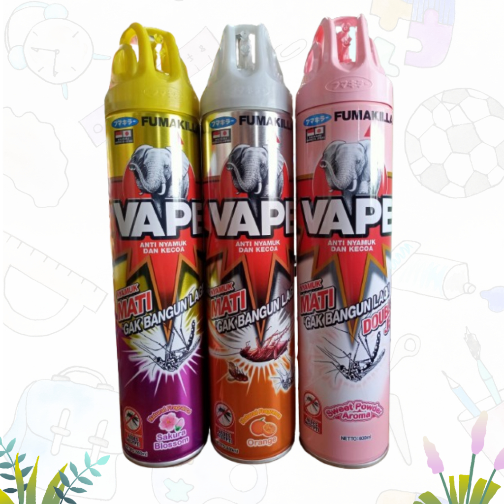 Jual Obat Nyamuk Semprot I Vape Aerosol 600ml (PCS) | Shopee Indonesia