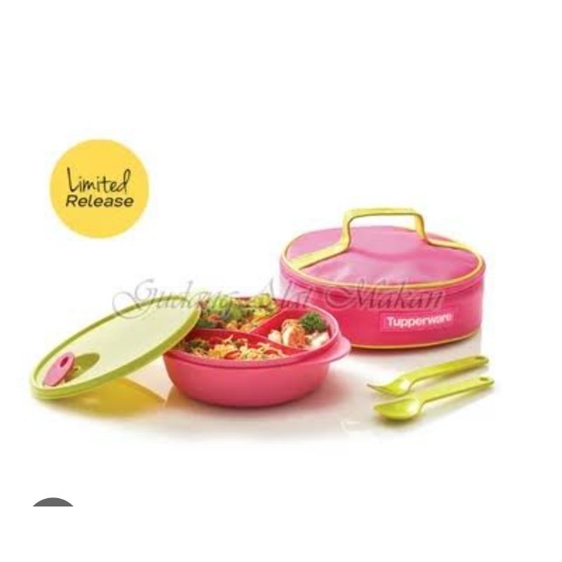 Jual Lunch box Tupperware/Crystalwave pink | Shopee Indonesia
