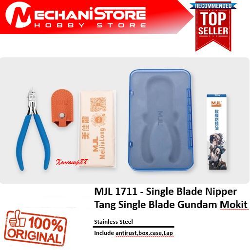 Jual MJL M-1711 Entry Single Blade Nipper - Tang Potong Gundam Model ...