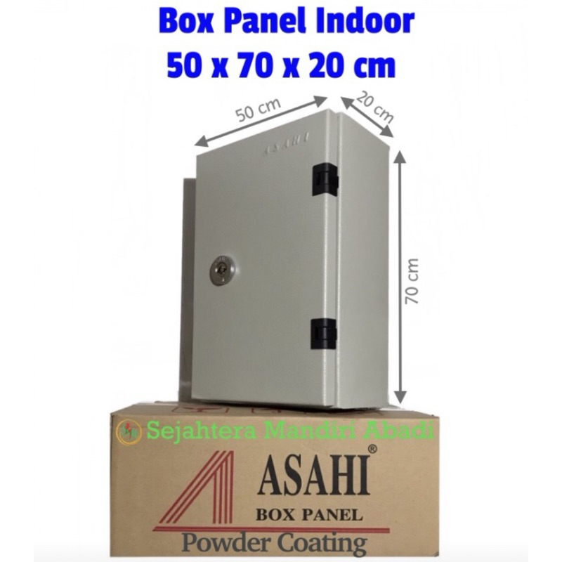 Jual Box Panel Listrik 50x70x20 Indoor Asahi Powder Coating | Shopee ...
