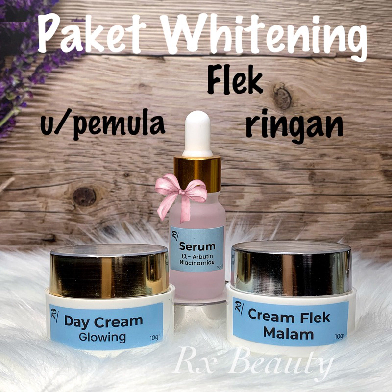 Jual paket cream pagi malam serum racikan dokter | paket skin care ...