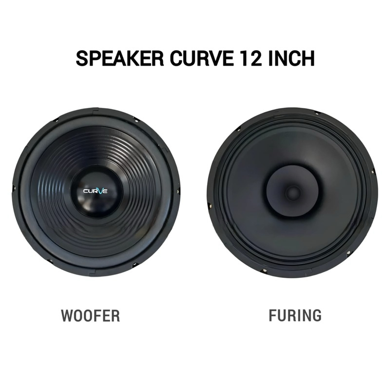 Jual Speaker CURVE "12" inch 1230PA FULL RANGE - WOFFER | Shopee Indonesia
