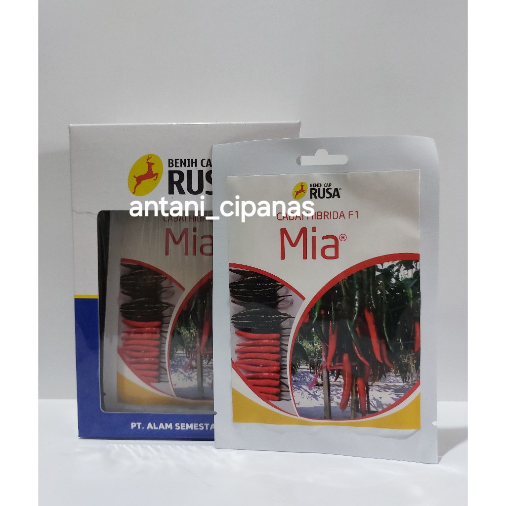 Jual Benih Cabai Cabe Besar F1 MIA 10GR Cap Rusa | Shopee Indonesia