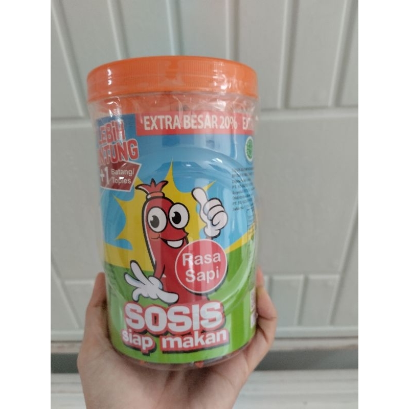 Jual So Nice Sosis Siap Makan Rasa Sapi Isi 25 Pcs | Shopee Indonesia