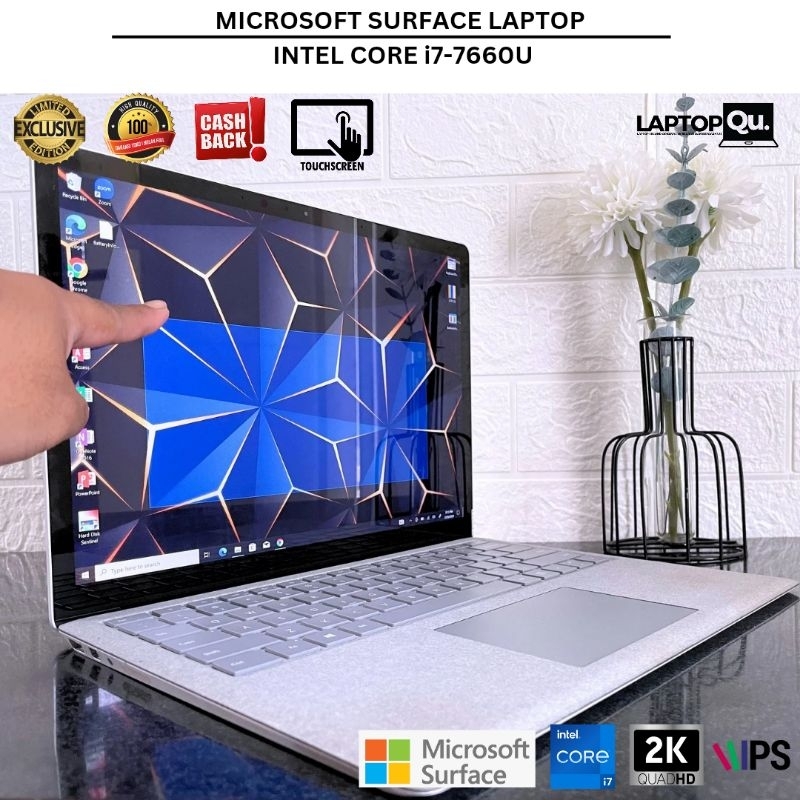 Jual MICROSOFT SURFACE LAPTOP i7 GEN 7 RAM 8GB/SSD 256GB/TOUCHSCREEN ...