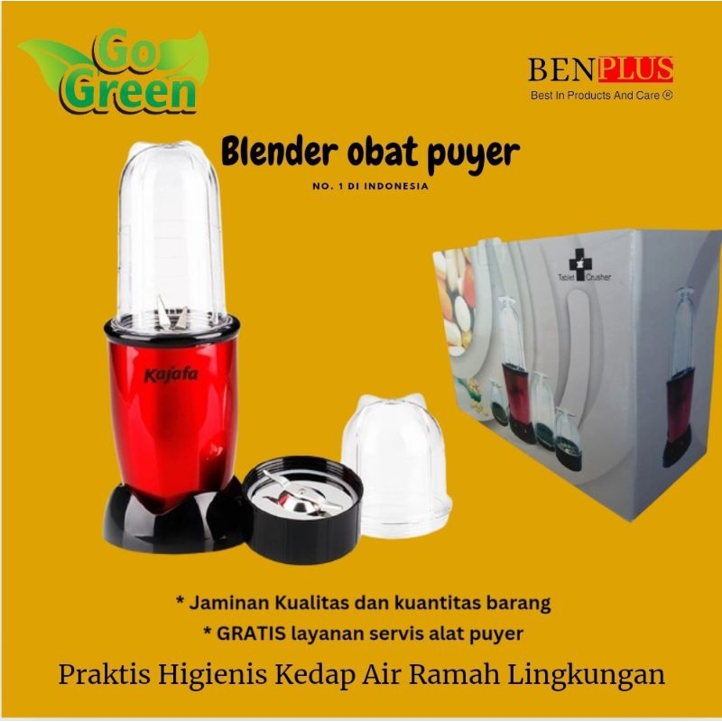 Jual blender obat puyer merah garansi 1 tahun dan service | Shopee ...