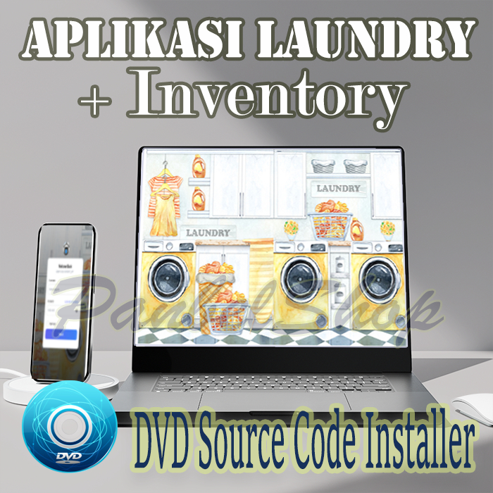 Jual Aplikasi Web Manajemen Laundry +Inventory (Source Code) | Shopee ...