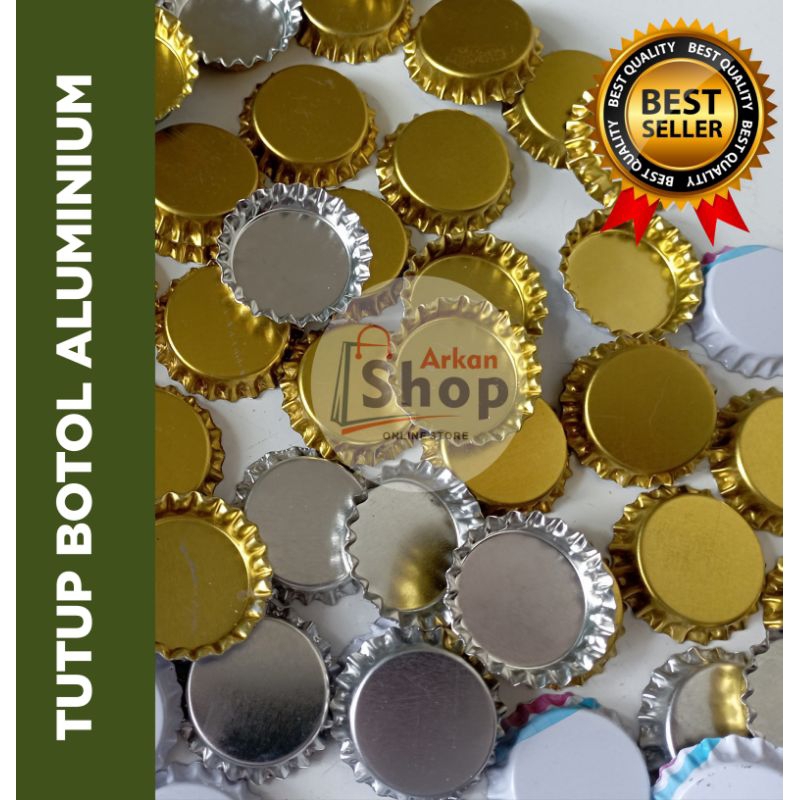 Jual Paket 1 kg Tutup botol kempyeng / Tutup botol crown / tutup Botol ...