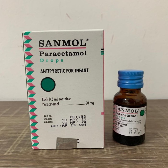 Jual Sanmol drop (Obat Demam Bayi) | Shopee Indonesia