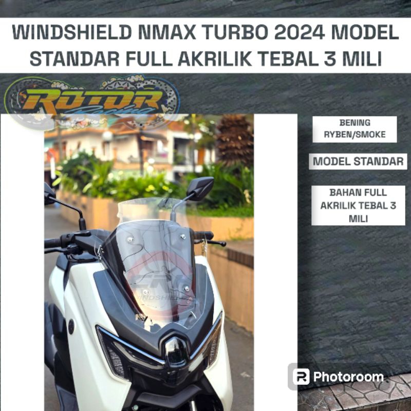 Jual VISOR NMAX TURBO | NMAX NEW | WINDSHIELD NMAX TURBO 2024 MODEL ...