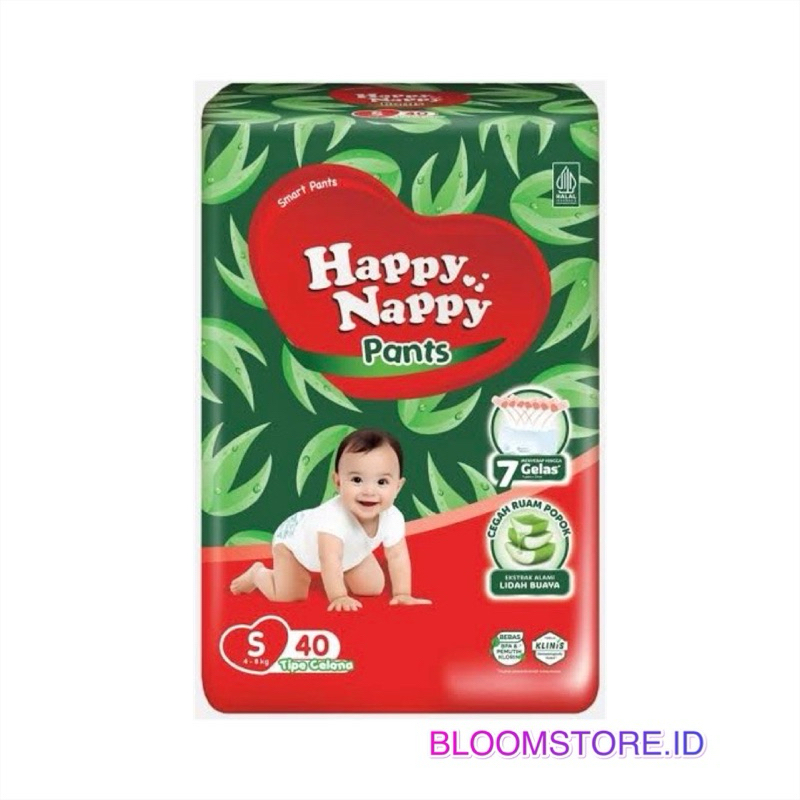 Jual HAPPY NAPPY Smart Pant Pants S40 S 40 Pantz Popok Bayi Celana Anak ...