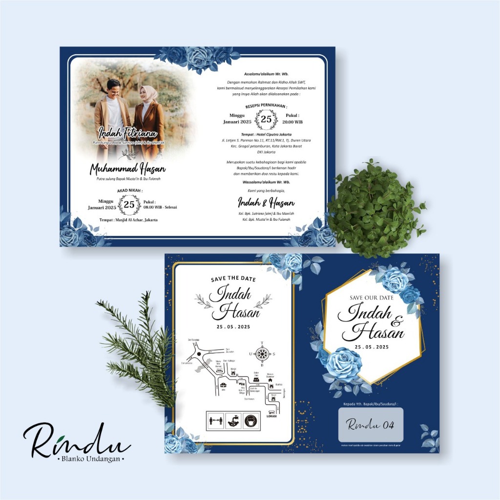 Jual UNDANGAN PERNIKAHAN MODEL AESTHETIC - UNDANGAN RINDU BEST SELLER ...