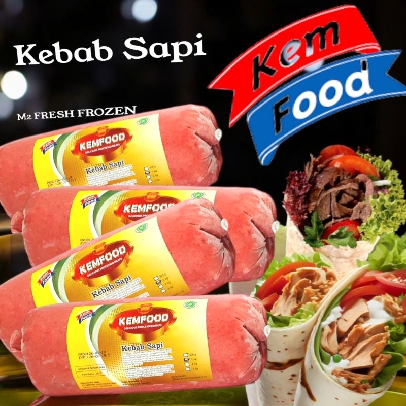 Jual Daging Kebab Kemfood 500 Gr | Shopee Indonesia