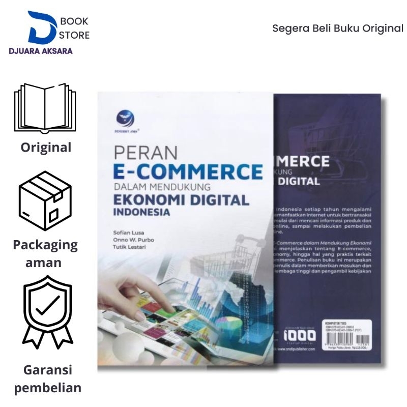 Jual Buku Peran E - Commerce dalam Mendukung Ekonomi Digital Indonesia | Shopee Indonesia