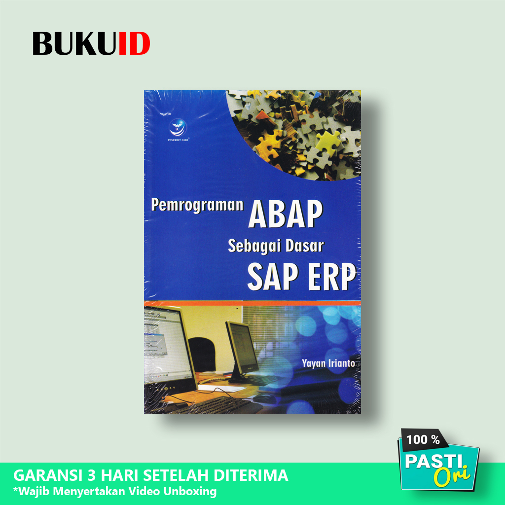 Jual Buku Pemrograman ABAP Sebagai Dasar SAP ERP - Yayan Irianto | Shopee Indonesia