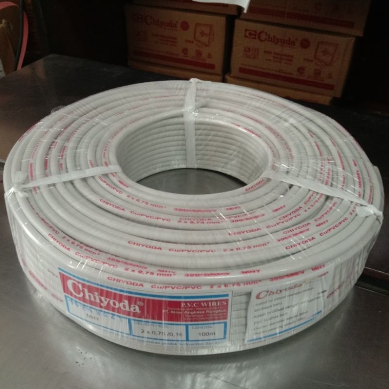 Jual Kabel Chiyoda MHY 2 x 0,75 100m | Shopee Indonesia