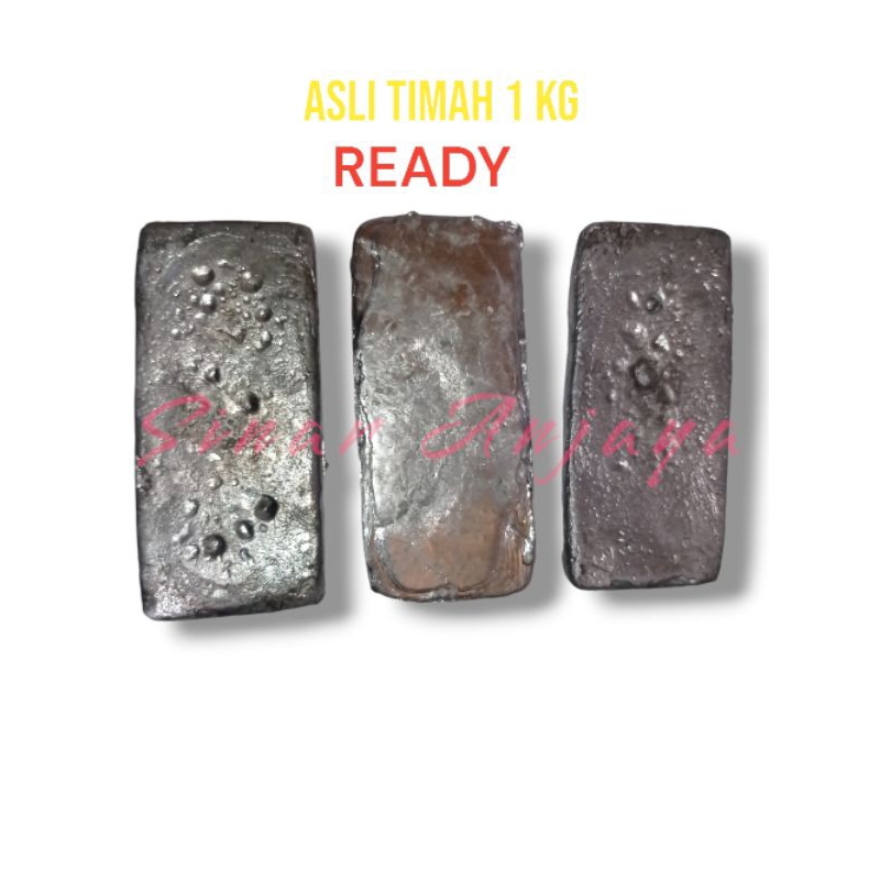 Jual timah batang, timah batangan, timah murni, timah 1 kg | Shopee ...