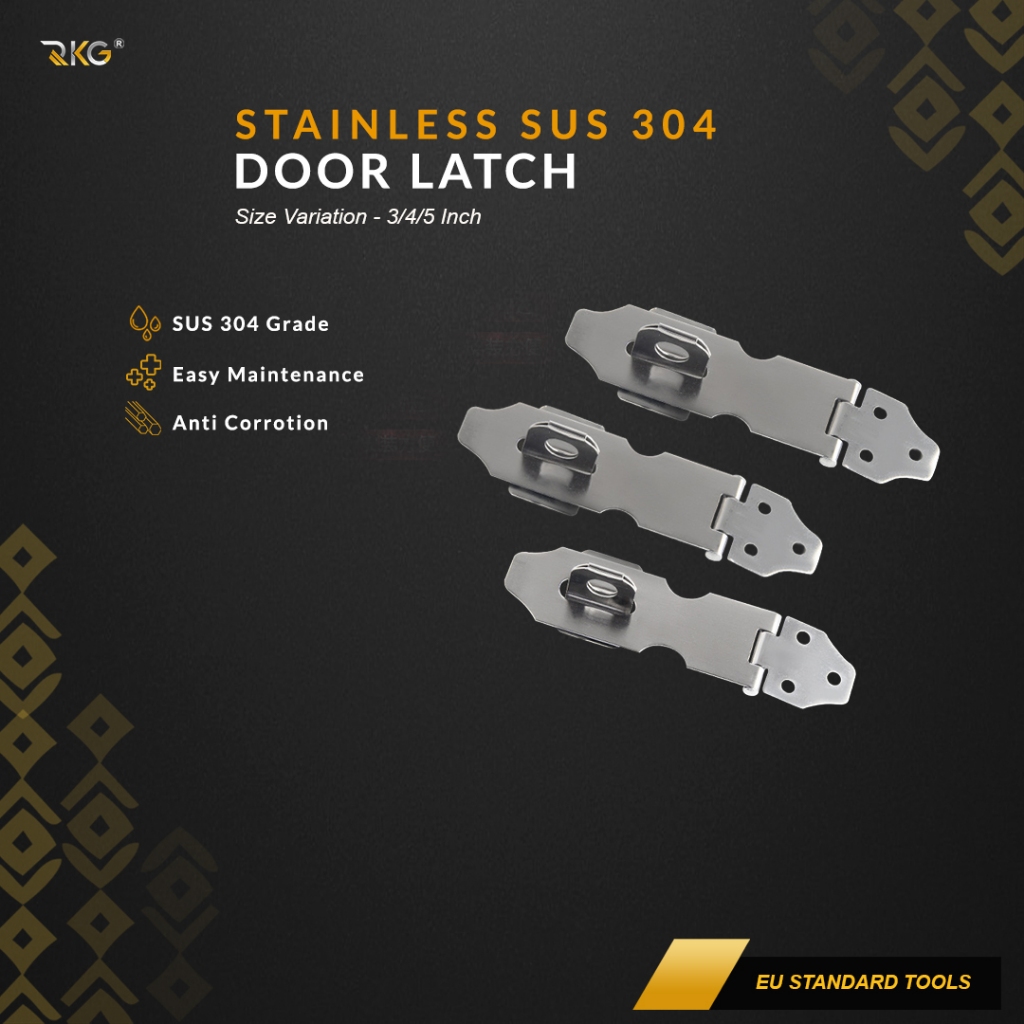 Jual Overpal Lurus Kait Pintu & Laci Stainless SUS 304 | Shopee Indonesia