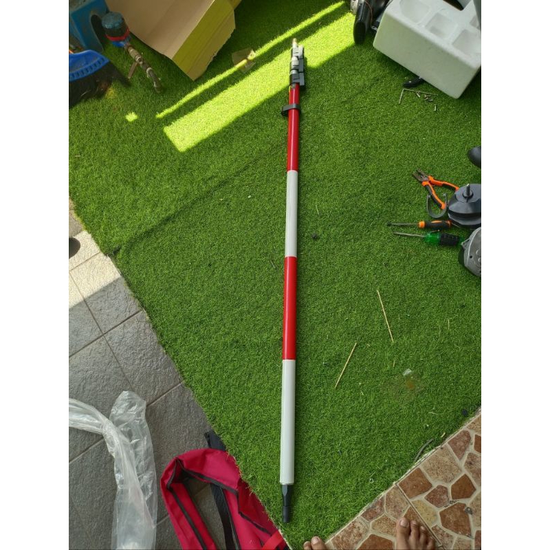 Jual stik pole / prism pole alat ukur tanah tinggi 5,2m | Shopee Indonesia