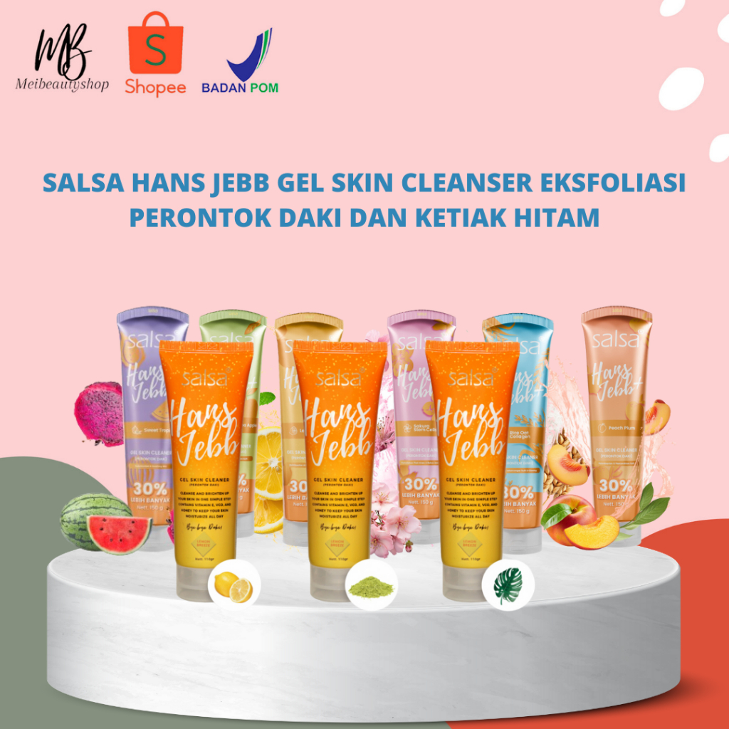 Jual SALSA Hans Jebb Peeling Gel - Perontok Daki dan Ketiak Hitam ...