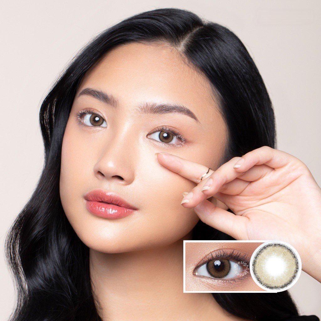 Jual Softlens KITTY KAWAII MINI ELLA 14,2 MM Normal & Minus (-0,50 S/D ...