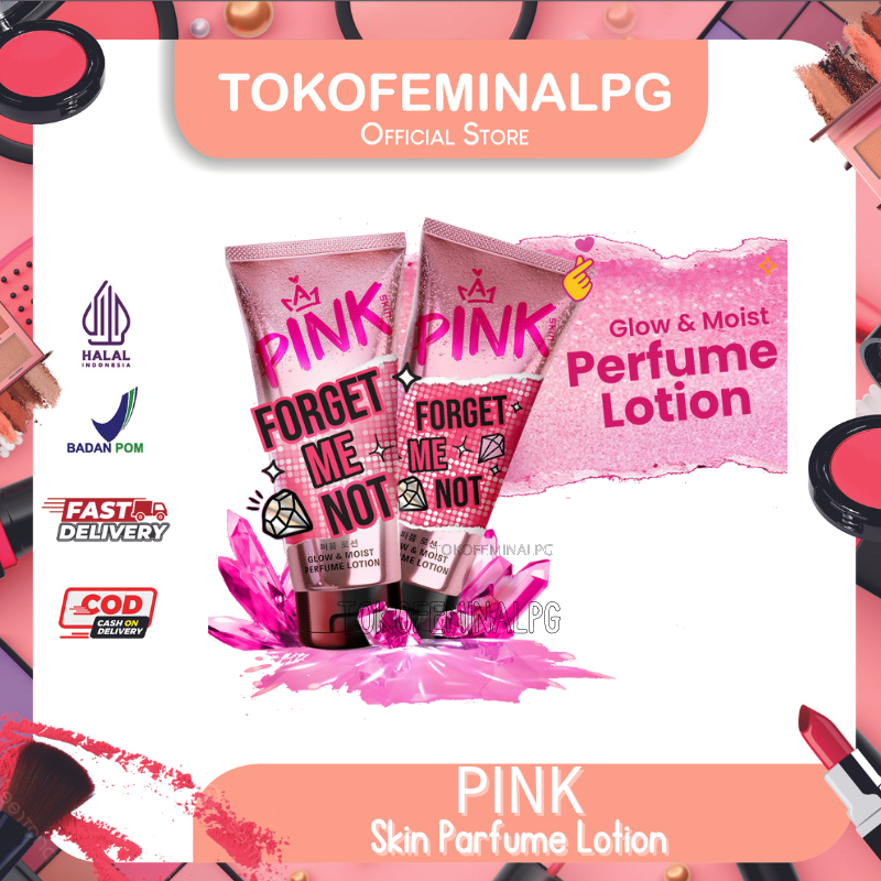 Jual Pink Skin Glow & Moist Parfume Lotion | Shopee Indonesia