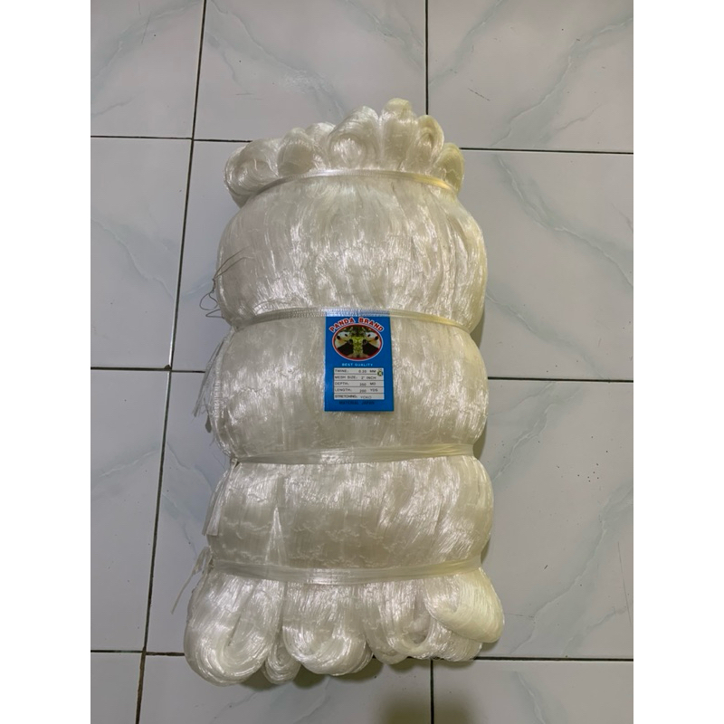 Jual Jaring Ikan Merk Panda 350/200 2Inchi Ukuran Tasi 0,20mm | Shopee ...