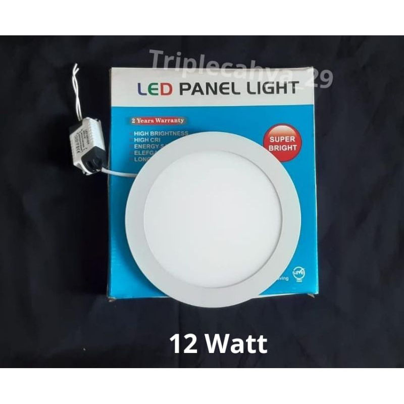 Jual Lampu Panel LED 12 WATT / LAMPU PLAFON / LAMPU INBOW PANEL ...