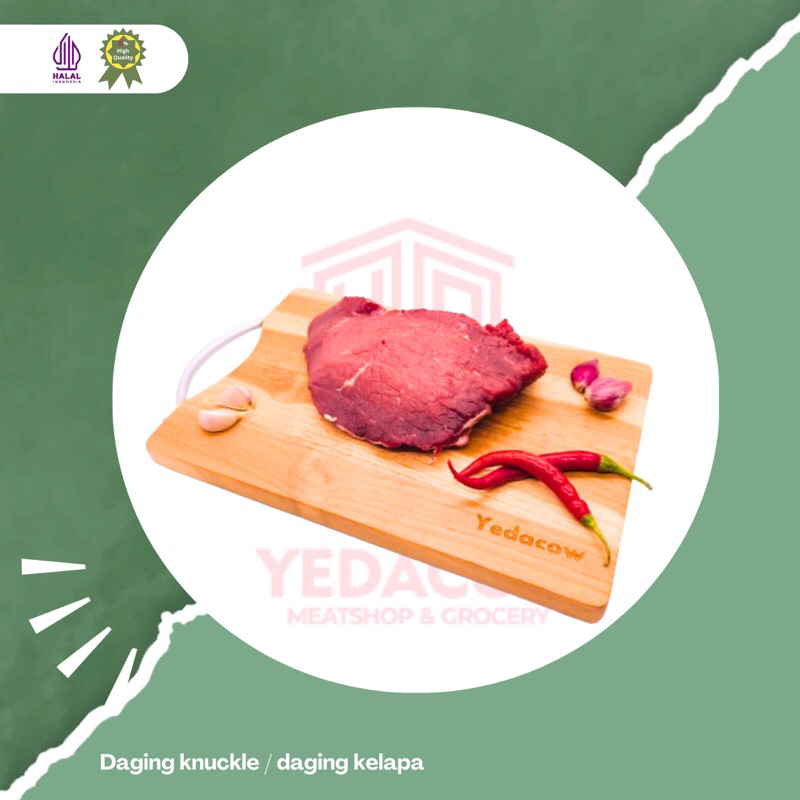 Jual Daging sapi knukle / daging kelapa lokal halal kemasan 1kg,500gr ...