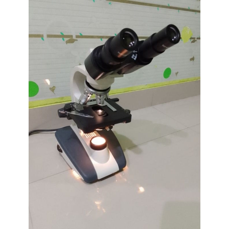 Jual Microscope Binokuler Mikroskop Biologi 1000 Kali | Shopee Indonesia