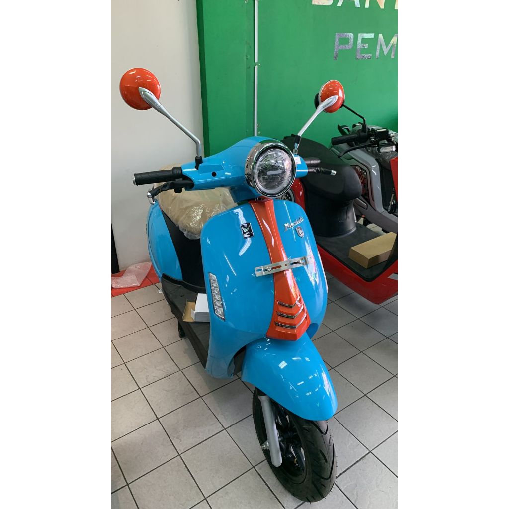 Jual MOTOR LISTRIK VOLTA MANDALA CANDY BLUE | Shopee Indonesia