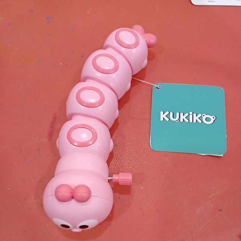 Jual (kukiko)mainan ular Wind up Caterpillar (bahan plastik) | Shopee ...