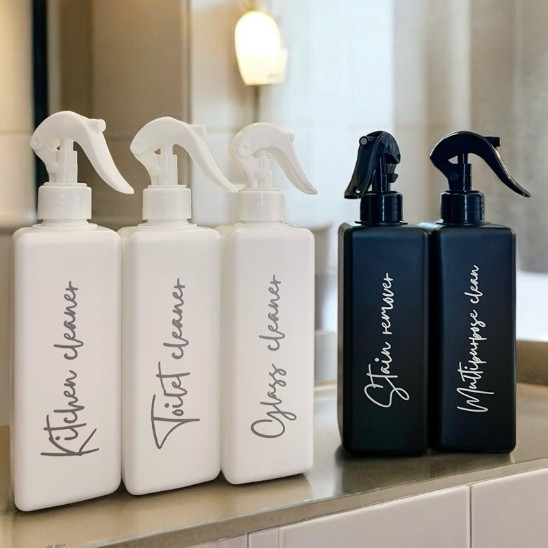 Jual botol KOTAK HITAM PUTIH SPRAY 500ml SILVER EDITION aesthetic ...